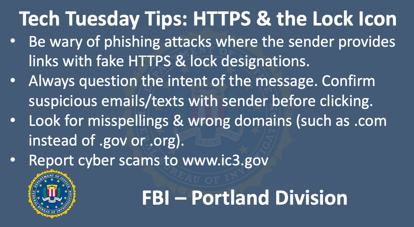 Oregon FBI Tech Tuesday: Tips for safe online surfing - KTVZ